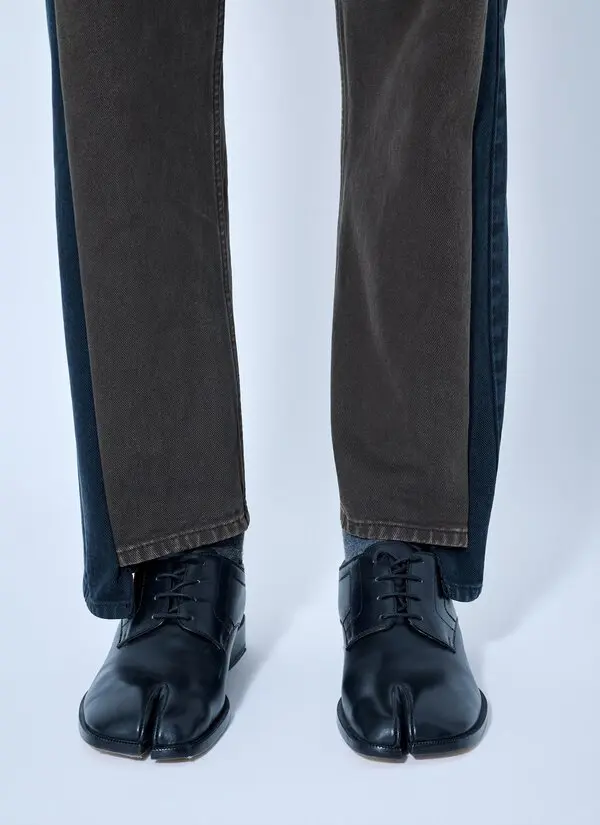 MAISON MARGIELA Denim Trousers - Brown