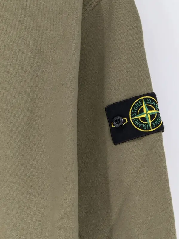 Stone Island Organic Cotton Sweatshirt