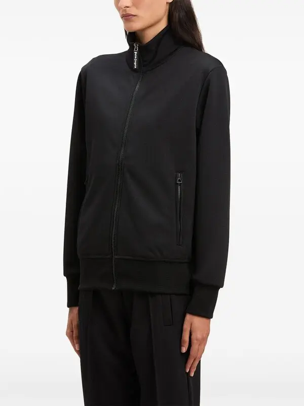 Palm Angels Logo Zipped Track Jacket