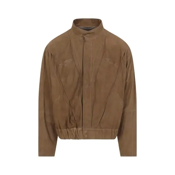 Giorgio Armani Lamb Leather Blouson Jacket