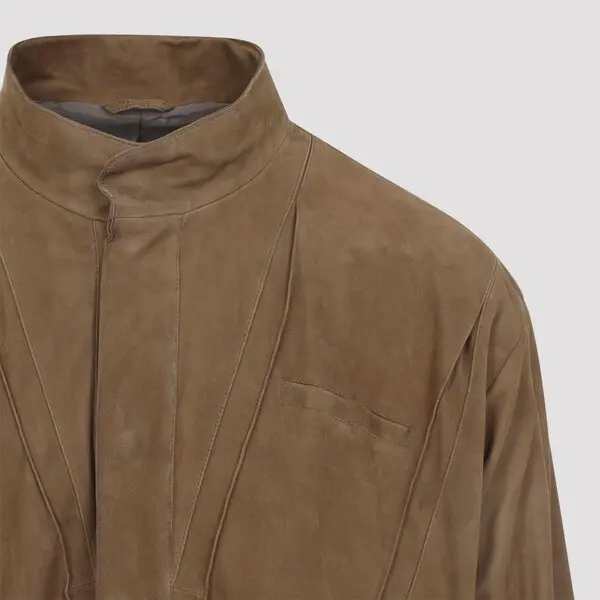 Giorgio Armani Lamb Leather Blouson Jacket