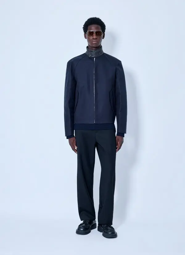Bottega Veneta High-collar Zip Jacket