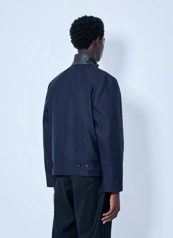 Bottega Veneta High-collar Zip Jacket