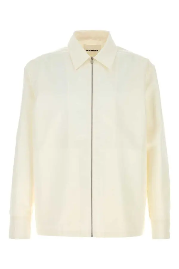 JIL SANDER Poplin Shirt - White