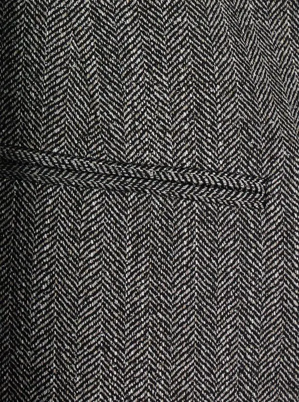 FORTE_FORTE Single-breasted Tech Fabric Blazer With Velvet Collar - Multicolor