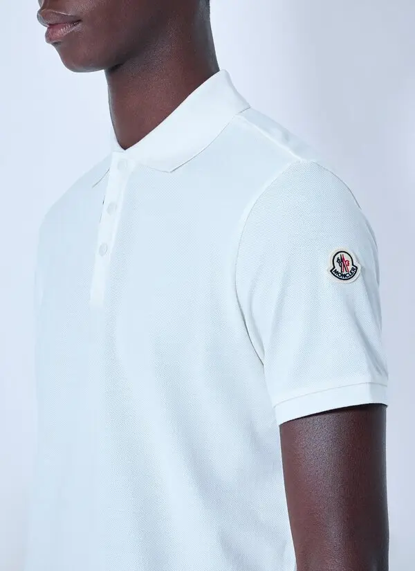 Moncler Piqué Polo Shirt