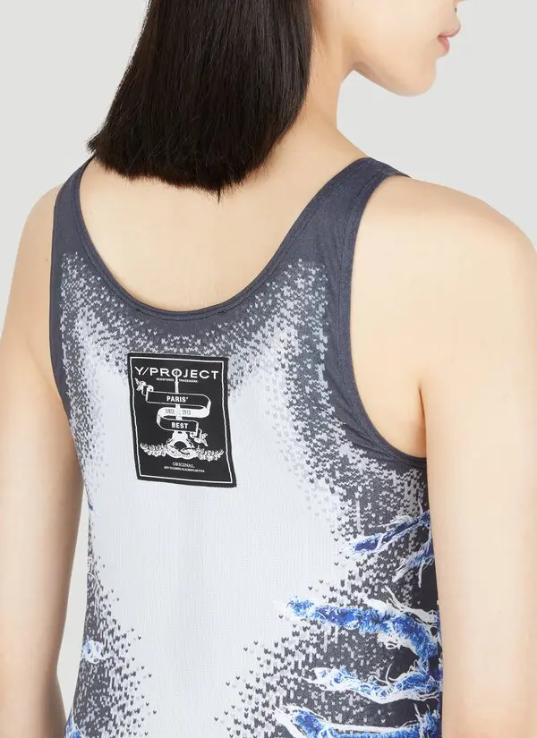 Y/project Whisker Print Tank Top