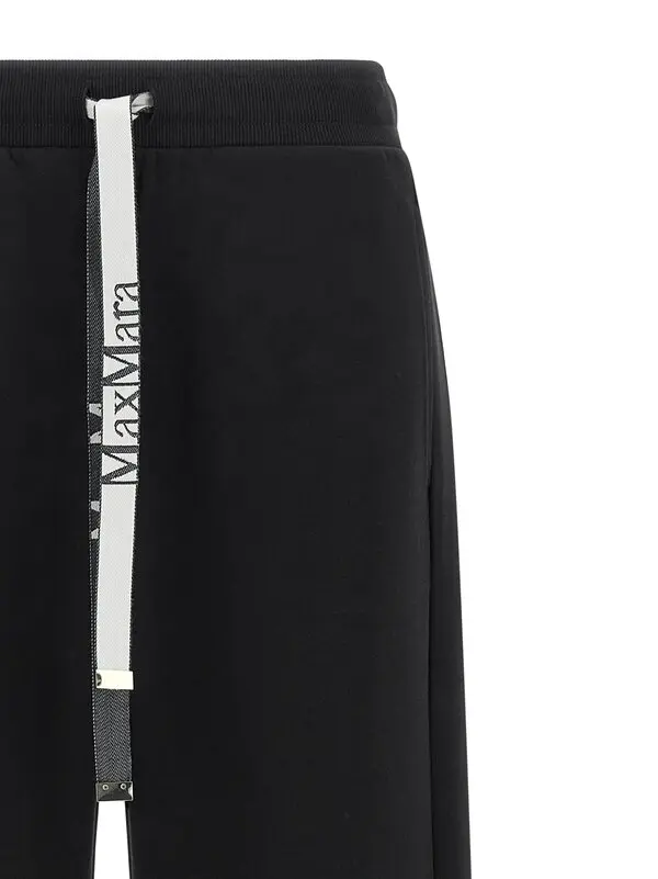 Max Mara Bali' Drawstring Pants - Black