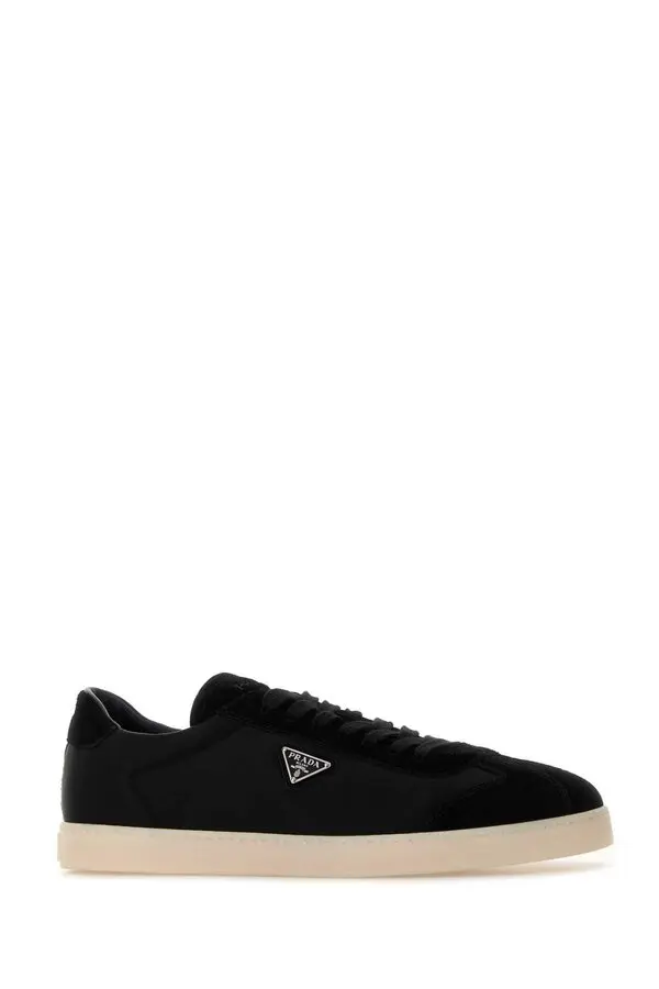 Prada Re-nylon And Suede Sneakers