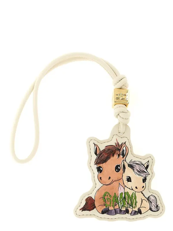 GANNI Pony' Keyring