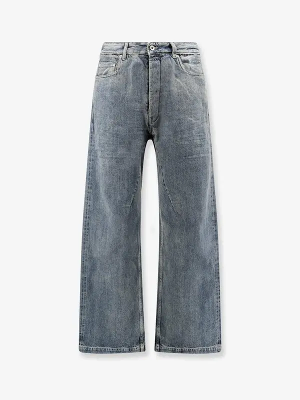 Rick Owens Geth Denim Jeans - Multicolor