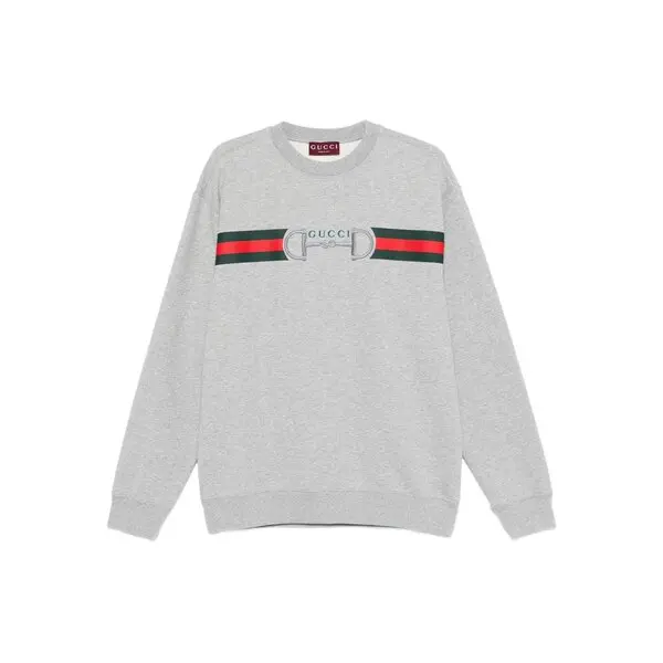 Gucci Cotton Sweatshirt - Gray