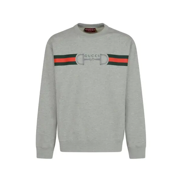 Gucci Cotton Sweatshirt - Gray