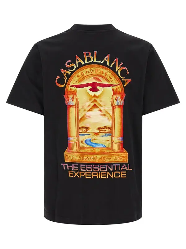 Casablanca Hermons Mirage Arch' T-shirt - Black