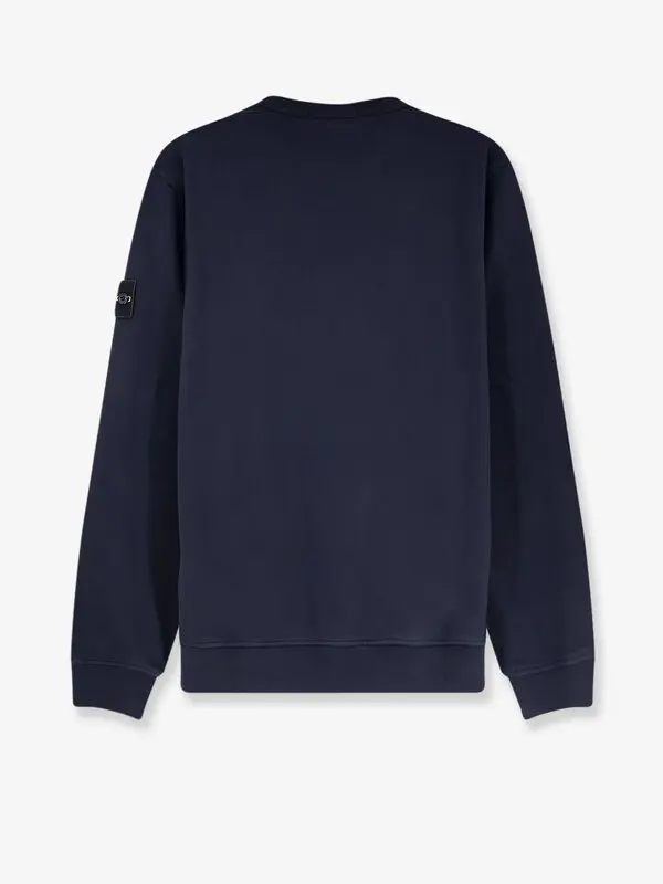 Stone Island Organic Cotton Sweatshirt