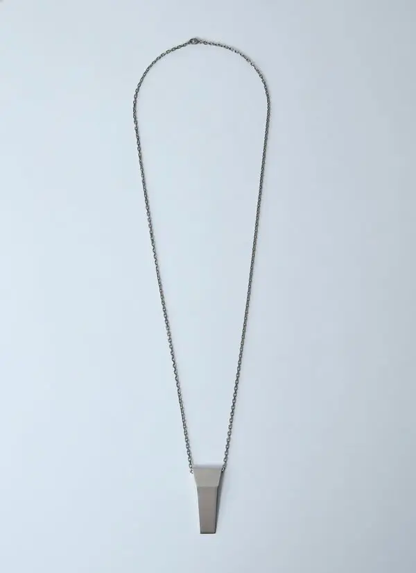 Rick Owens Trunk Charm Necklace - Silver