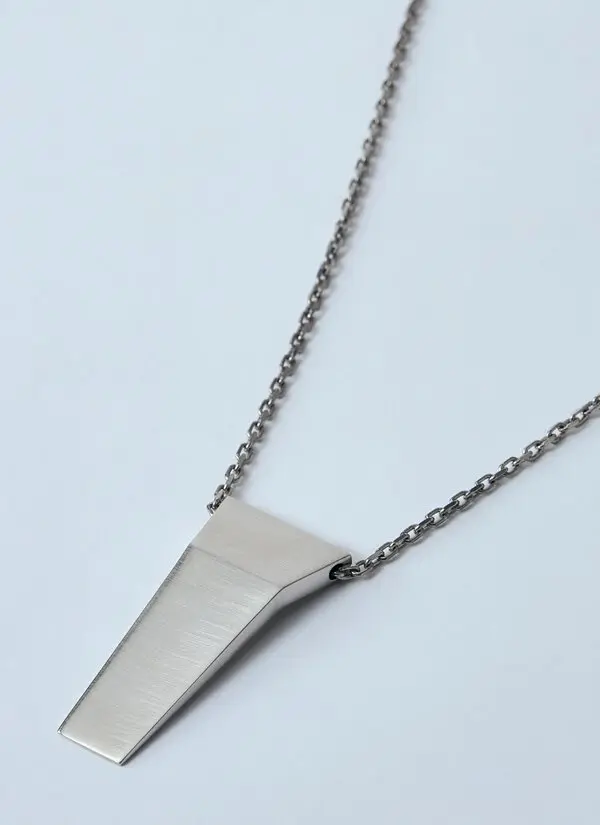 Rick Owens Trunk Charm Necklace - Silver