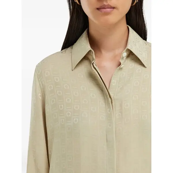 FERRAGAMO Neutrals Tops Shirts