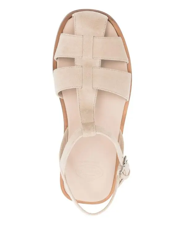 Church's Suede Leather Cage Sandals