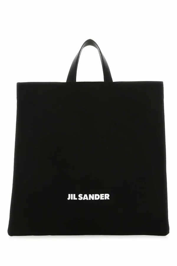 JIL SANDER Canvas Shopping Bag