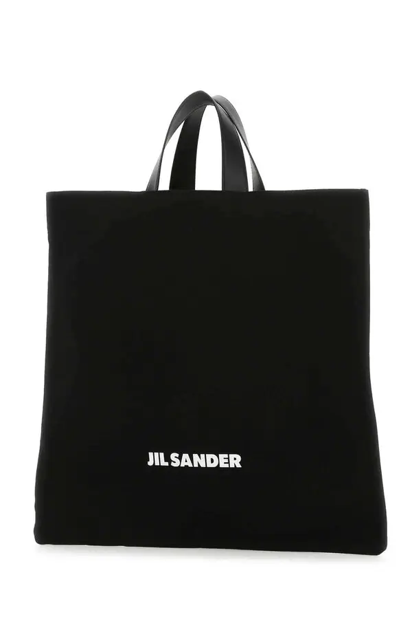 JIL SANDER Canvas Shopping Bag