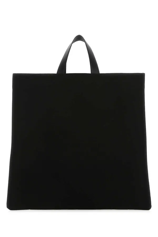 JIL SANDER Canvas Shopping Bag