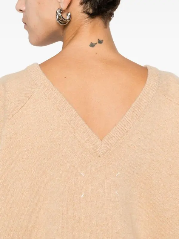 MAISON MARGIELA Wool Crewneck Sweater - Multicolor