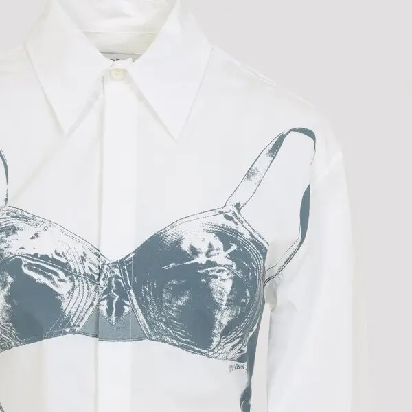 JEAN PAUL GAULTIER Scanned Bra Shirt - Multicolor