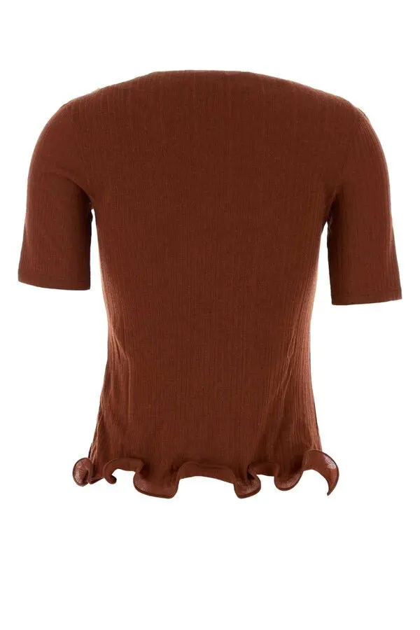 Fendi Brick Wool Top