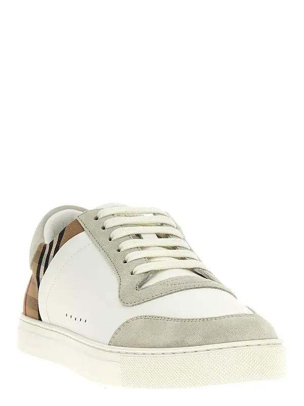Burberry Check Sneakers - Multicolor