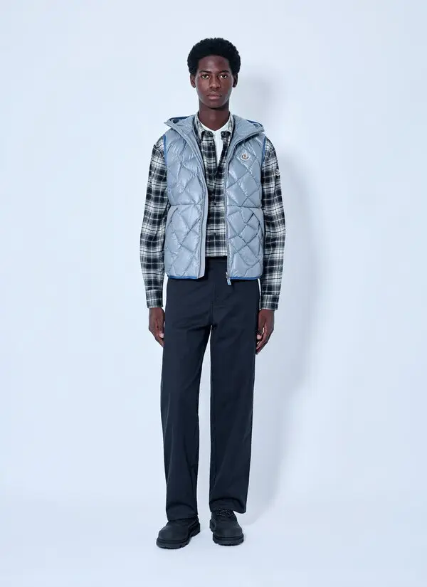 Moncler Quilted Vest - Gray