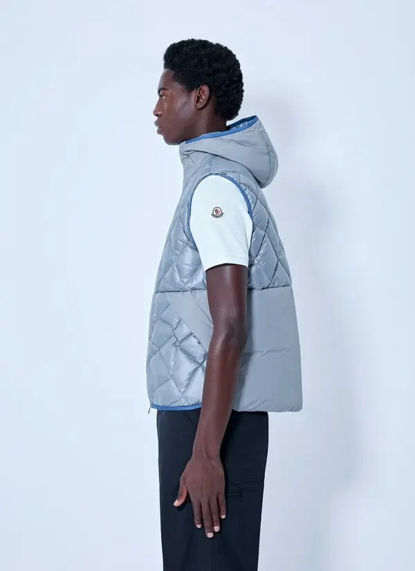 Moncler Quilted Vest - Gray