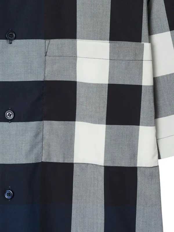 Burberry Check Cotton Shirt - Multicolor
