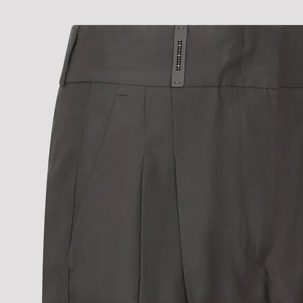 Peserico Cotton And Silk Pants