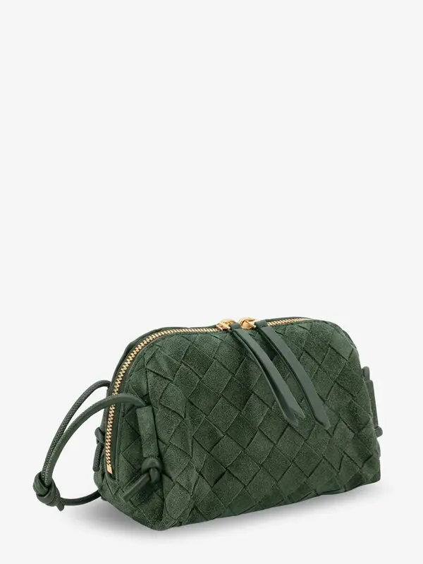 Bottega Veneta Concert Pochette Suede Crossbody Bag - Multicolor