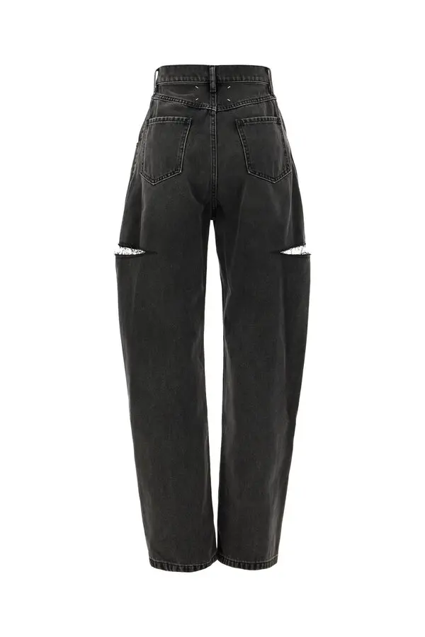 MAISON MARGIELA Black Wash Denim Jeans - Multicolor
