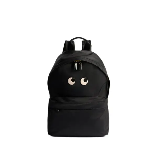 ANYA HINDMARCH Econyl® Shell Backpack With Eye Patch Detail - Black