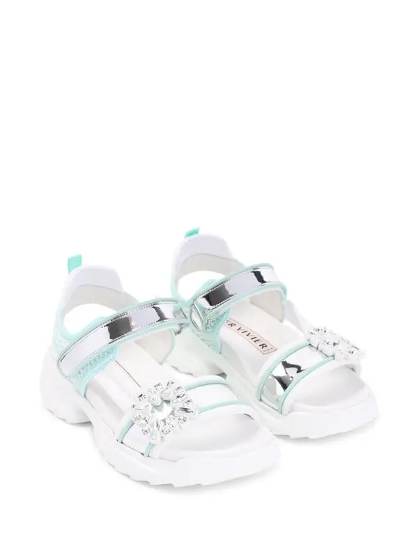 ROGER VIVIER Viv On The Run Sandals