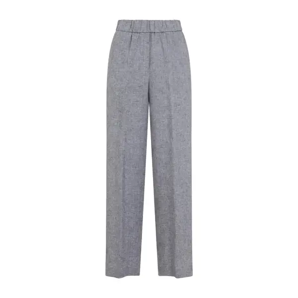 Peserico Linen Straight Pants