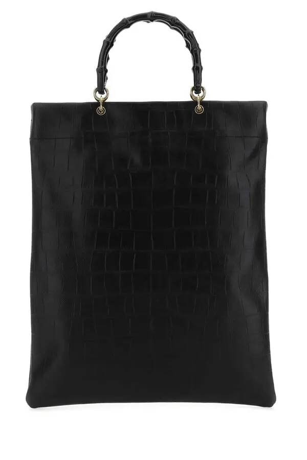 JIL SANDER Leather Medium Shopping Bag