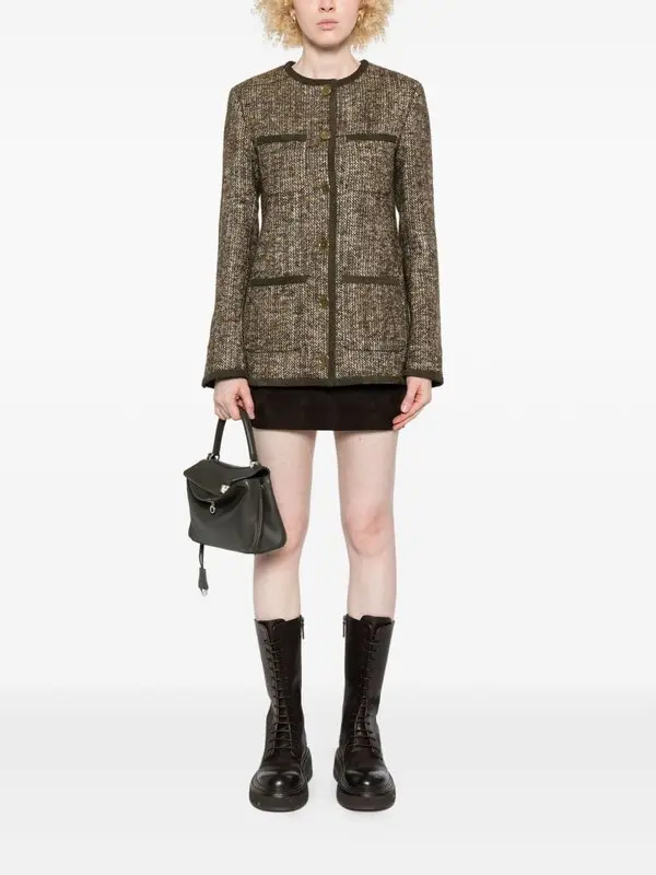 GOLDEN GOOSE Wool Blend Jacket - Multicolor