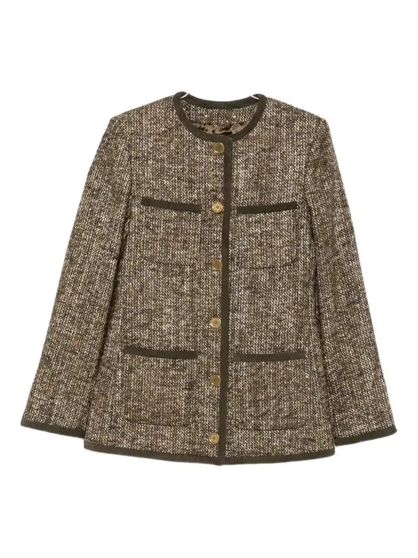 GOLDEN GOOSE Wool Blend Jacket - Multicolor