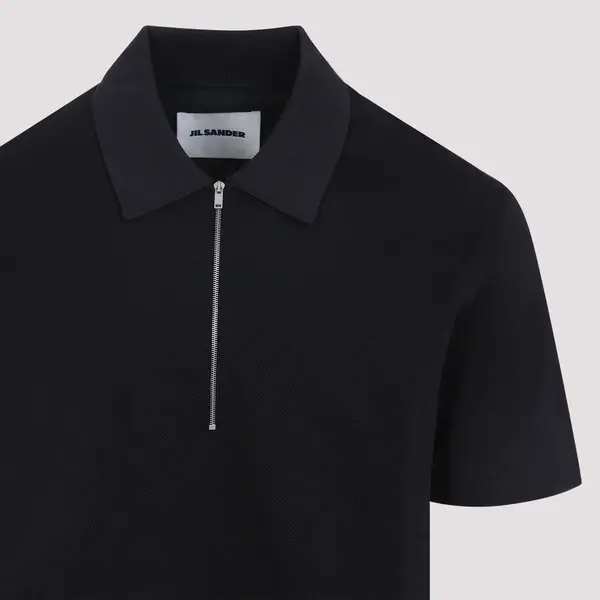JIL SANDER Knitted Collar Polo