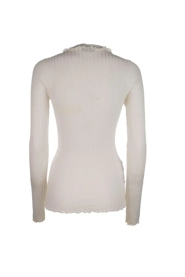 Miu Miu Ribbed Knit Pullover - Multicolor