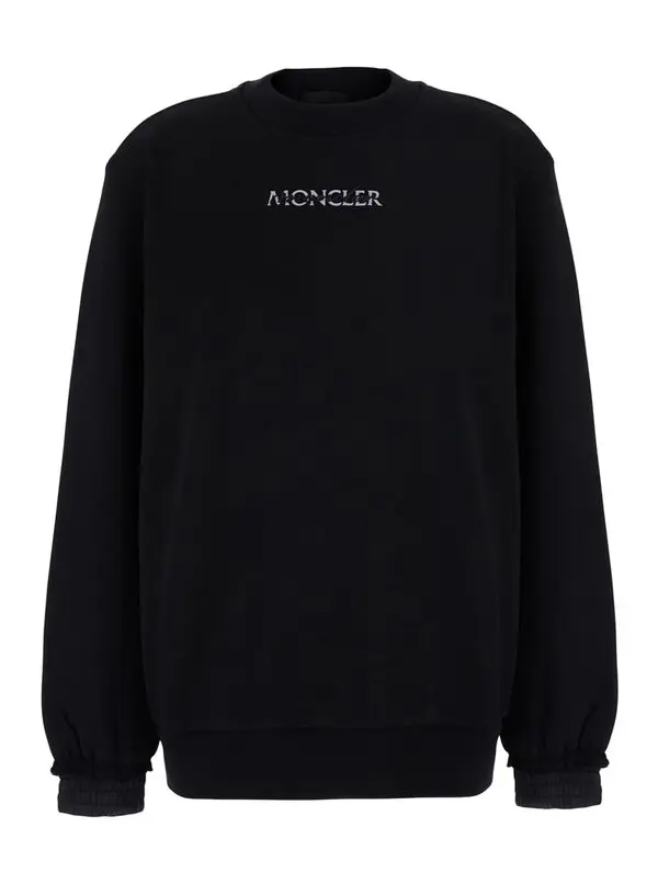 Moncler Logo Lettering Crewneck Sweatshirt - Multicolor