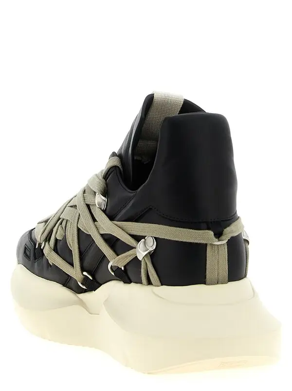 Rick Owens Megalace Geth Runner Sneakers - Black
