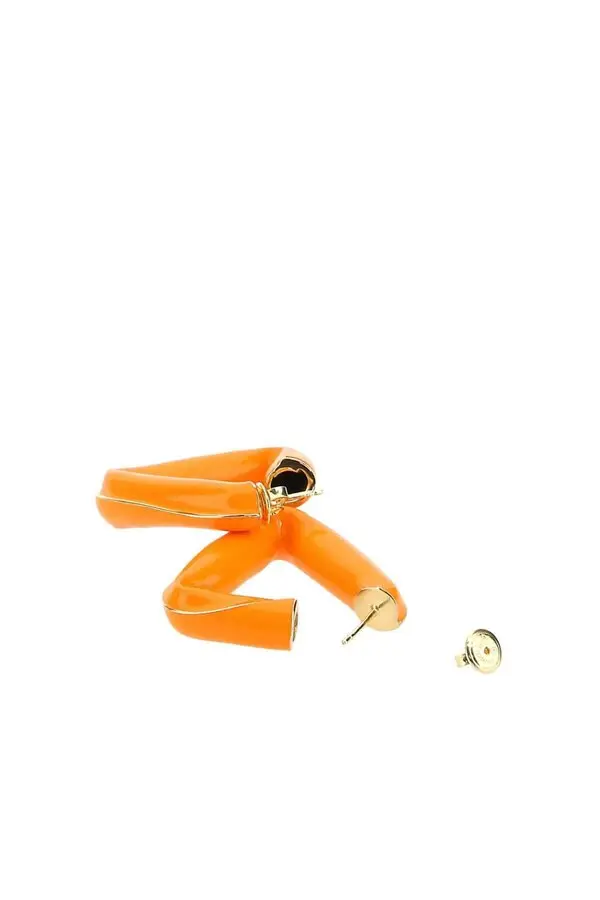 Bottega Veneta 925 Silver Fold Earrings