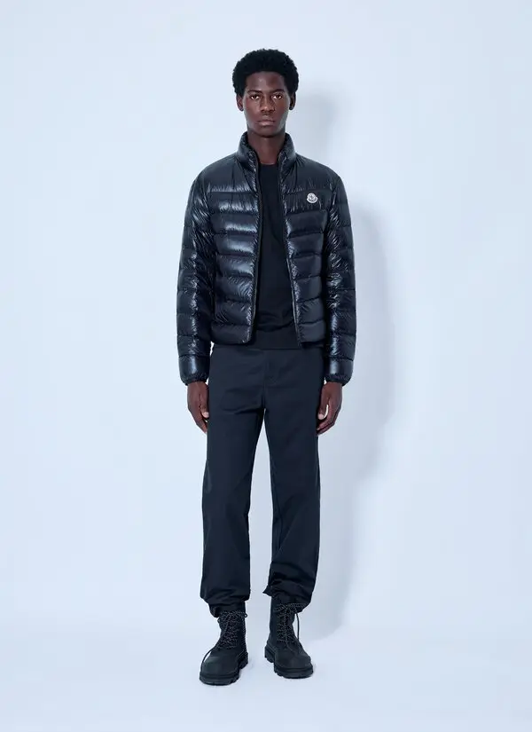 Moncler Sergesta Packable Short Down Jacket - Black