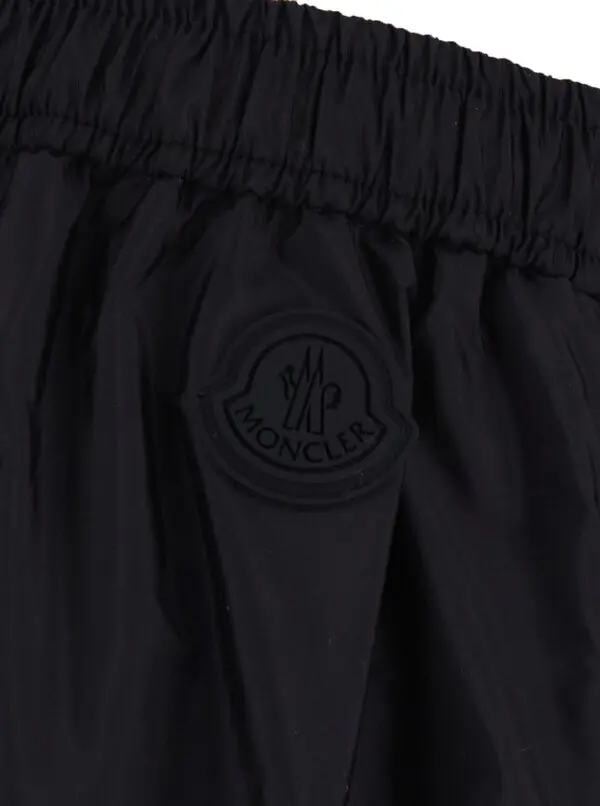 Moncler Tech Fabric Ruffled Midi Skirt - Multicolor