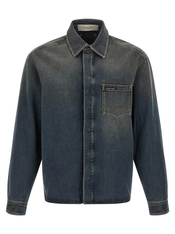GOLDEN GOOSE Journey Roger' Denim Shirt